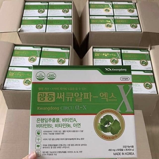 Kwangdong Circu Brain Tonic Tablets Box Of 120 Korean Tablets | Shopee ...