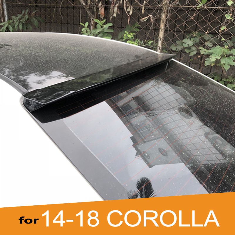 Corolla Altis 2014-2018 ABS Plastic Material Rear Window Car Roof ...