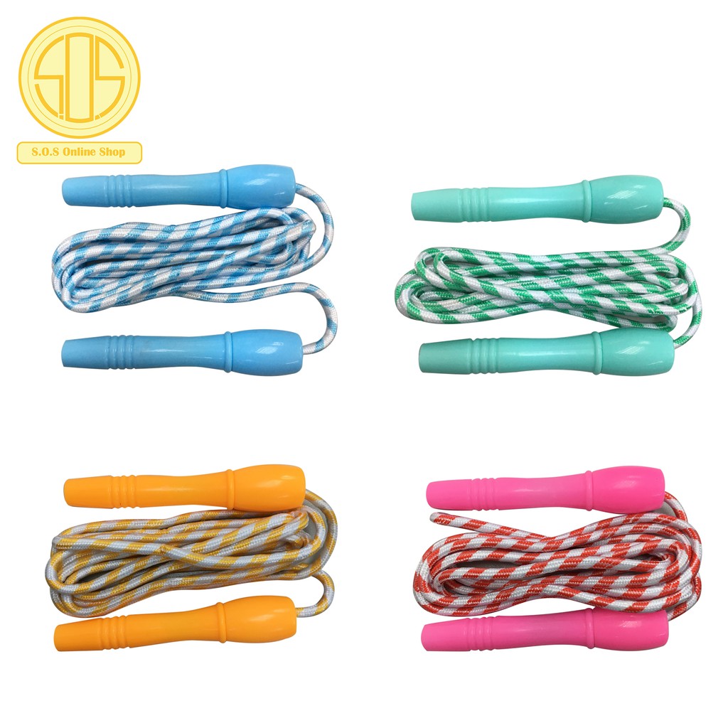 Skipping Rope Cloth 8ft Jump Rope Fabric For Children Kids Colourful ...