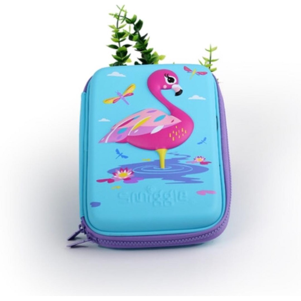 AUTHENTIC SMIGGLE HARDCASE PENCIL BOX (FLAMINGO) | Shopee Malaysia