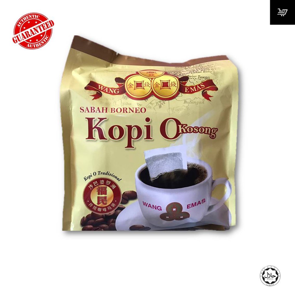 Kopi Cap Wang Emas / Kopi O / Black Coffee / Local Coffee / Kopi Sabah ...