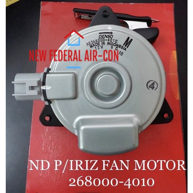 (ORIGINAL & READY STOCK) DENSO PROTON IRIZ RADIATOR FAN MOTOR - 268000 ...