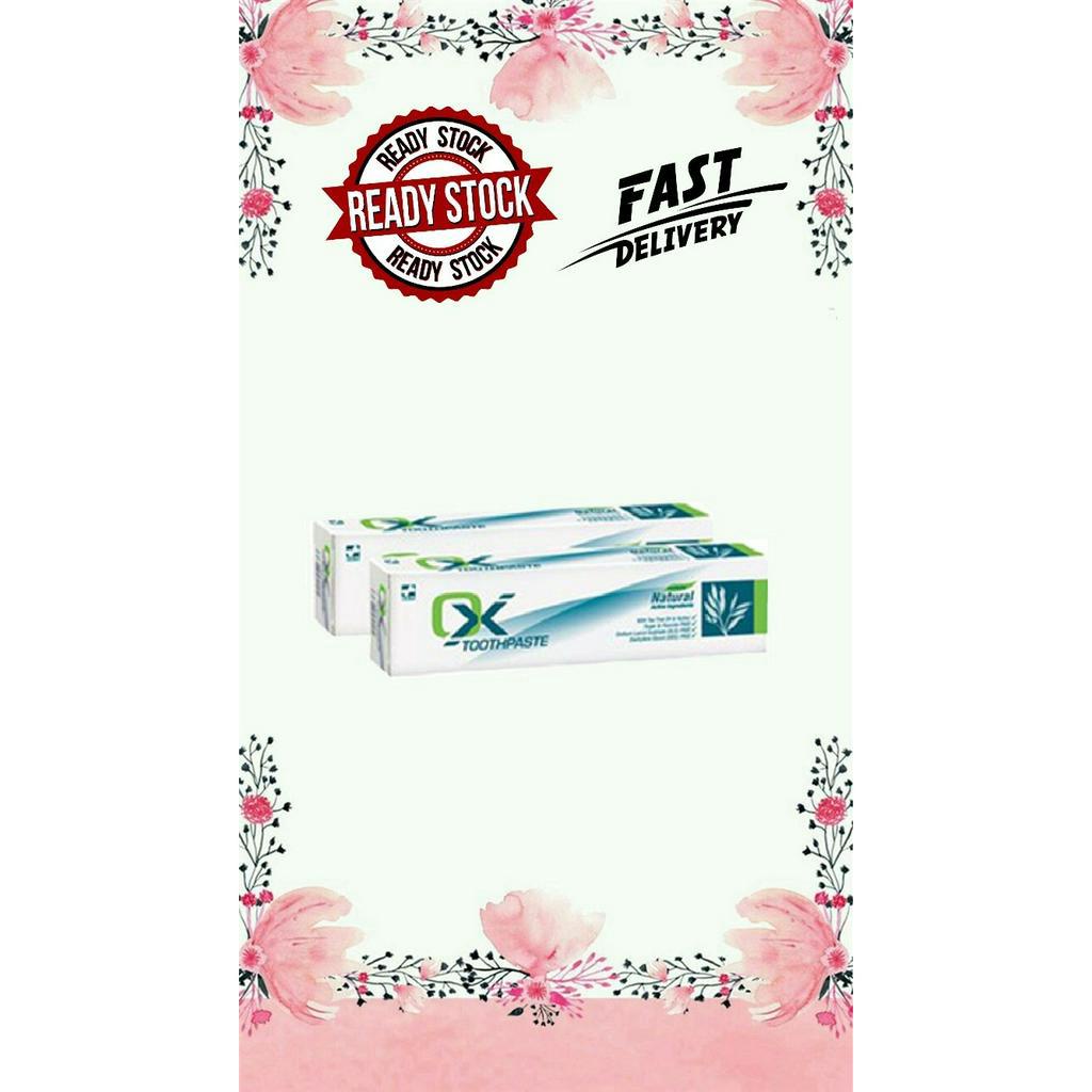 Elken OX Toothpaste (Twin Pack = 130g x 2) OX牙膏 (双支装 = 130g/克 x 2) QR CODE REMOVED | Shopee Malaysia