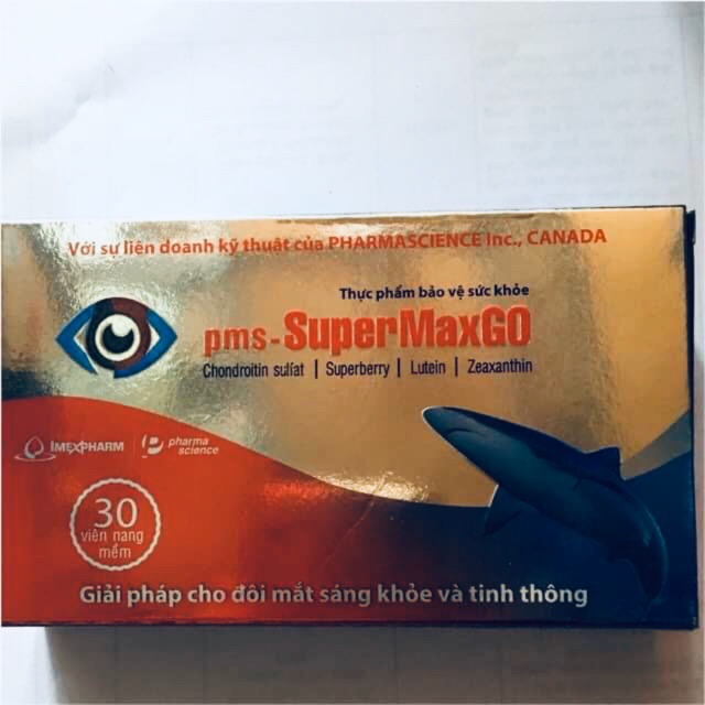 Supermaxgo (30 tablets) (helps improve vision, reduce symptoms of ...