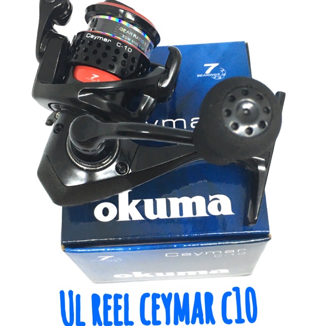 OKUMA ceymar c10 ul reel 7bearing 5.0:1 | Shopee Malaysia