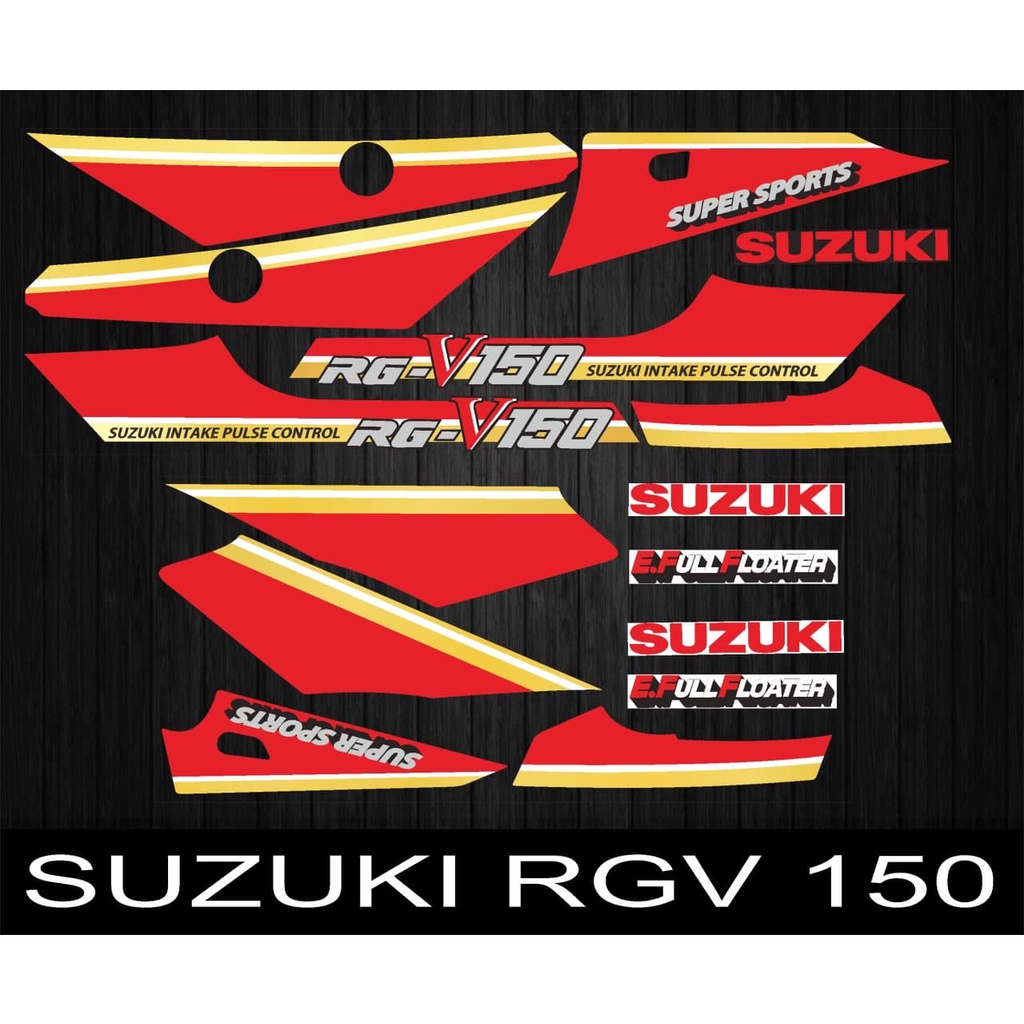 Suzuki RGV 150 STRIPING STICKER | Shopee Malaysia