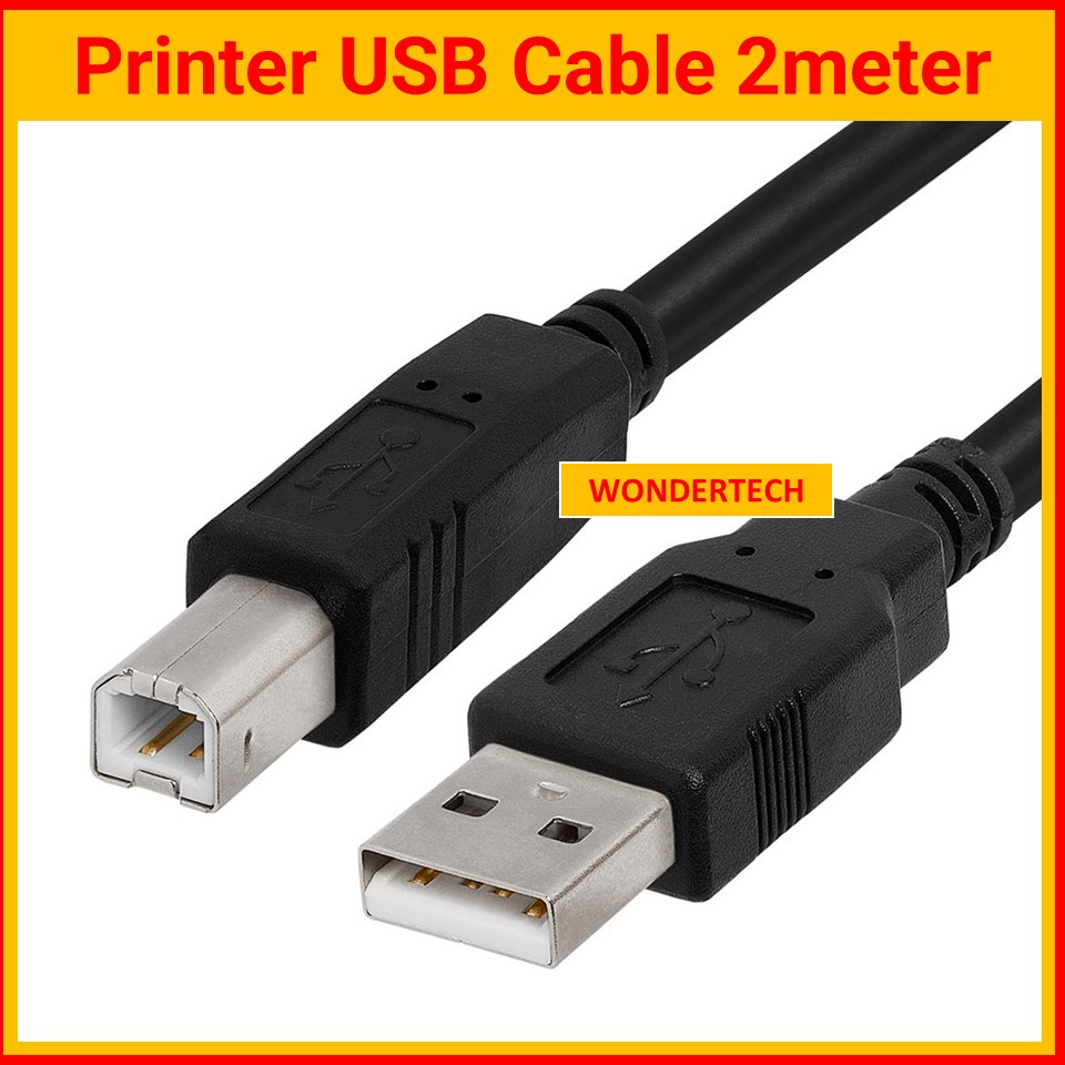 Printer USB Cable 1.8meter for HP CANON EPSON BROTHER | Shopee Malaysia