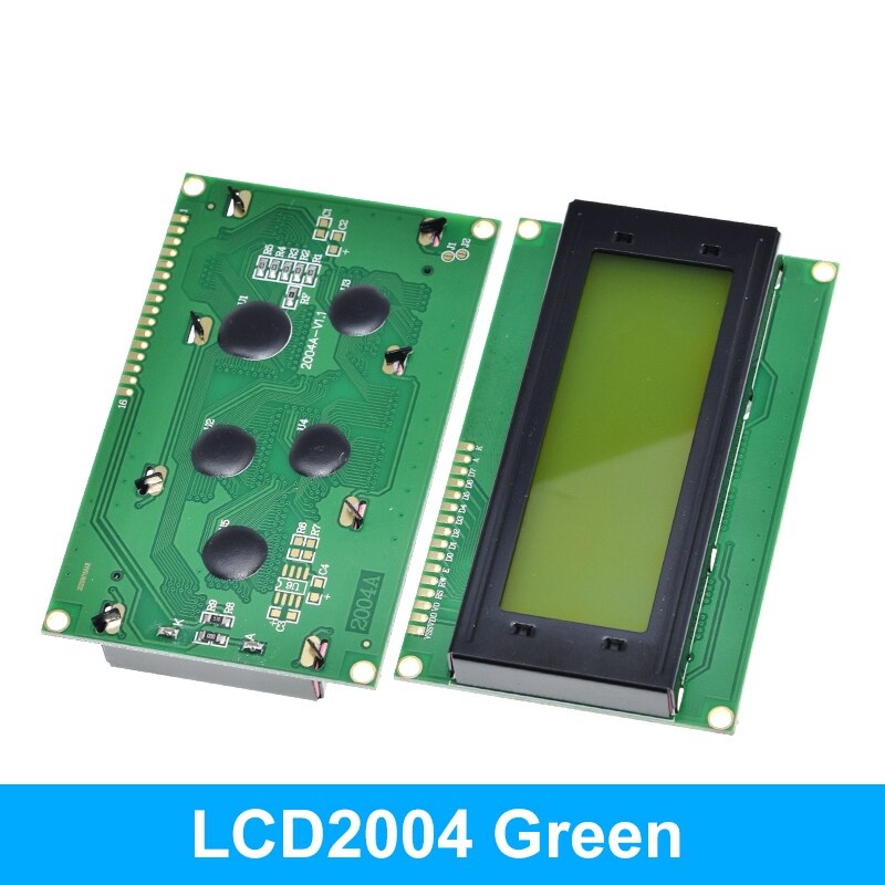 LCD2004+I2C 2004 20x4 2004A Blue/Green screen HD44780 Character LCD /w ...