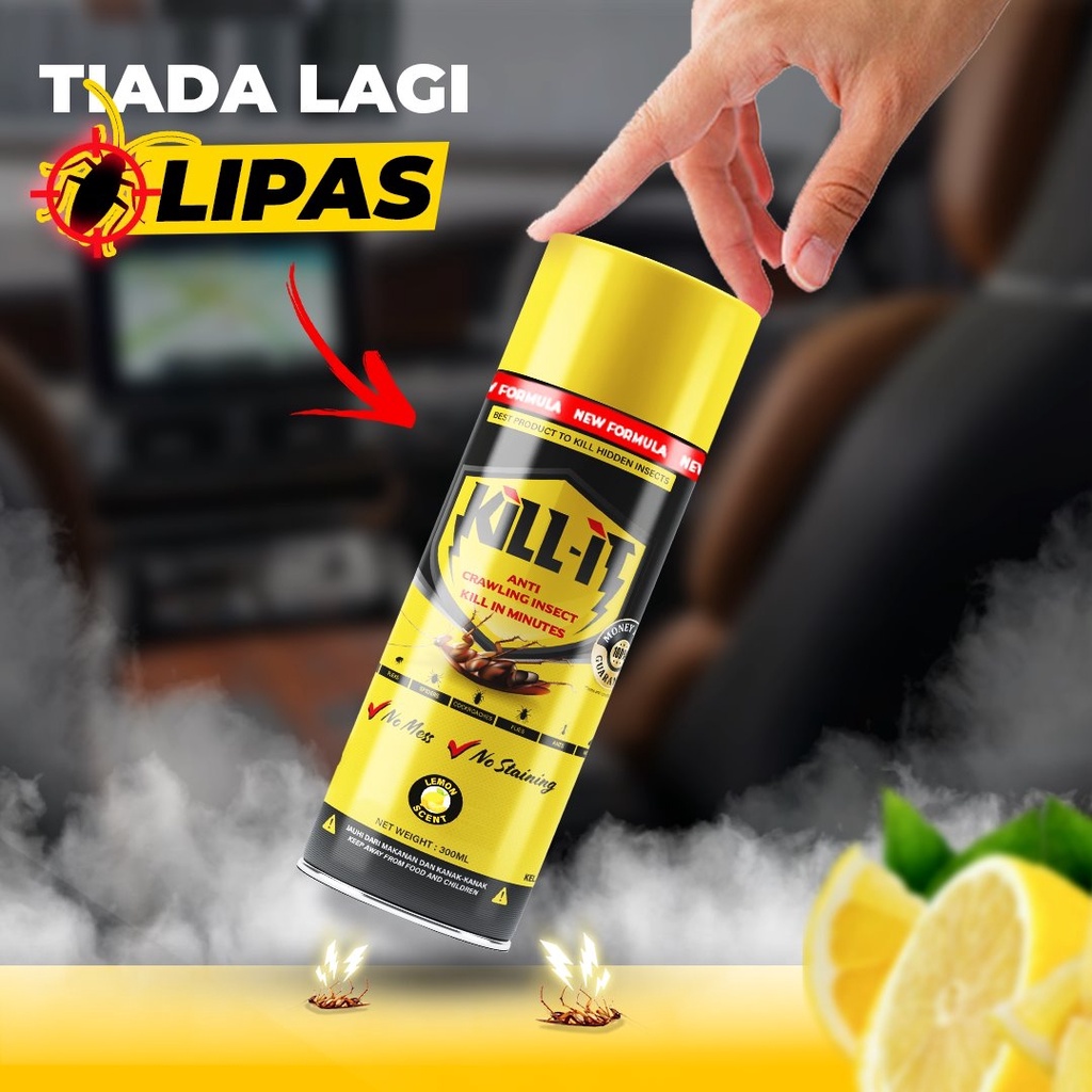 Kill it Pembunuh Lipas Serangga Semut 100% original Cockroach PAKAR HAPUS LIPAS Dr Fresh Ikillz ...