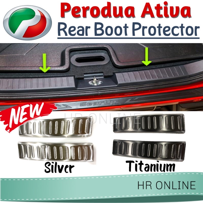 Perodua Ativa Rear Trunk Protector Rear Boot cover | Shopee Malaysia