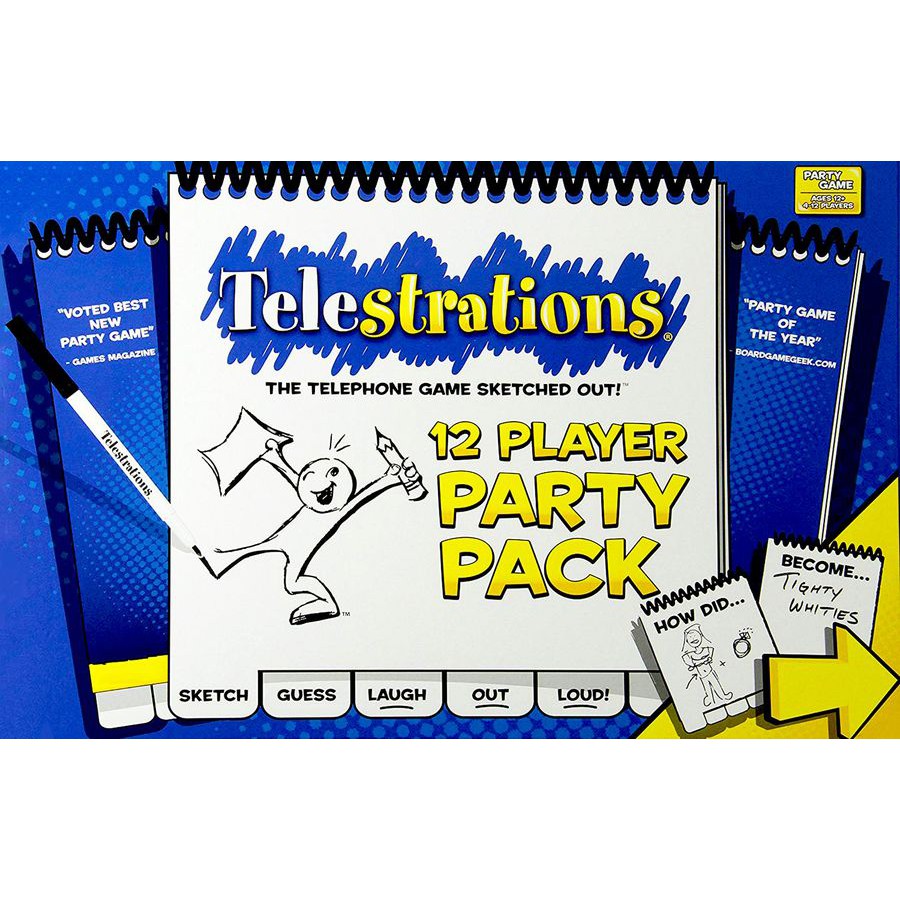 Telestrations: 12 Player Party Pack | Shopee Malaysia