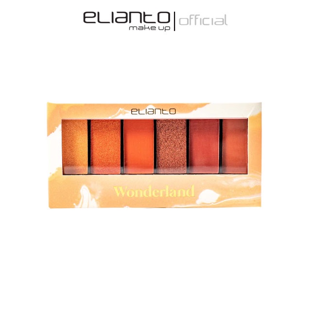 Elianto 6 Color Eyeshadow Palette Eye Makeup Palette Cosmetic 眼影盘 ...