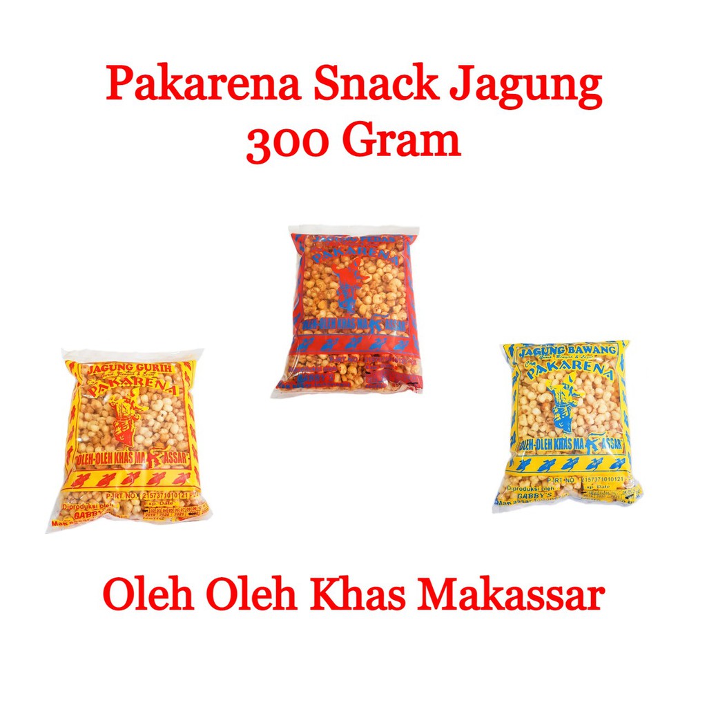 Parisa Corn Snack 300g By Typical Makassar | Shopee Malaysia