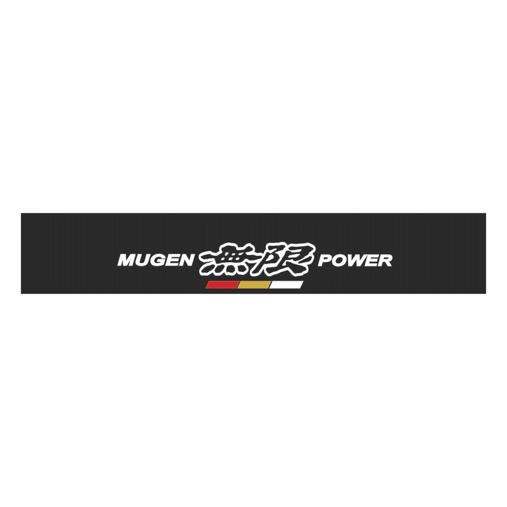 MUGEN POWER Front Windshield Sticker/ Sticker Tampal Cermin Depan ...
