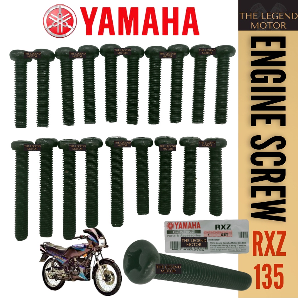 RXZ Engine Cover Enjin Screw Skru Skrew ENJINE Casing Kiri Kanan Magnet ...