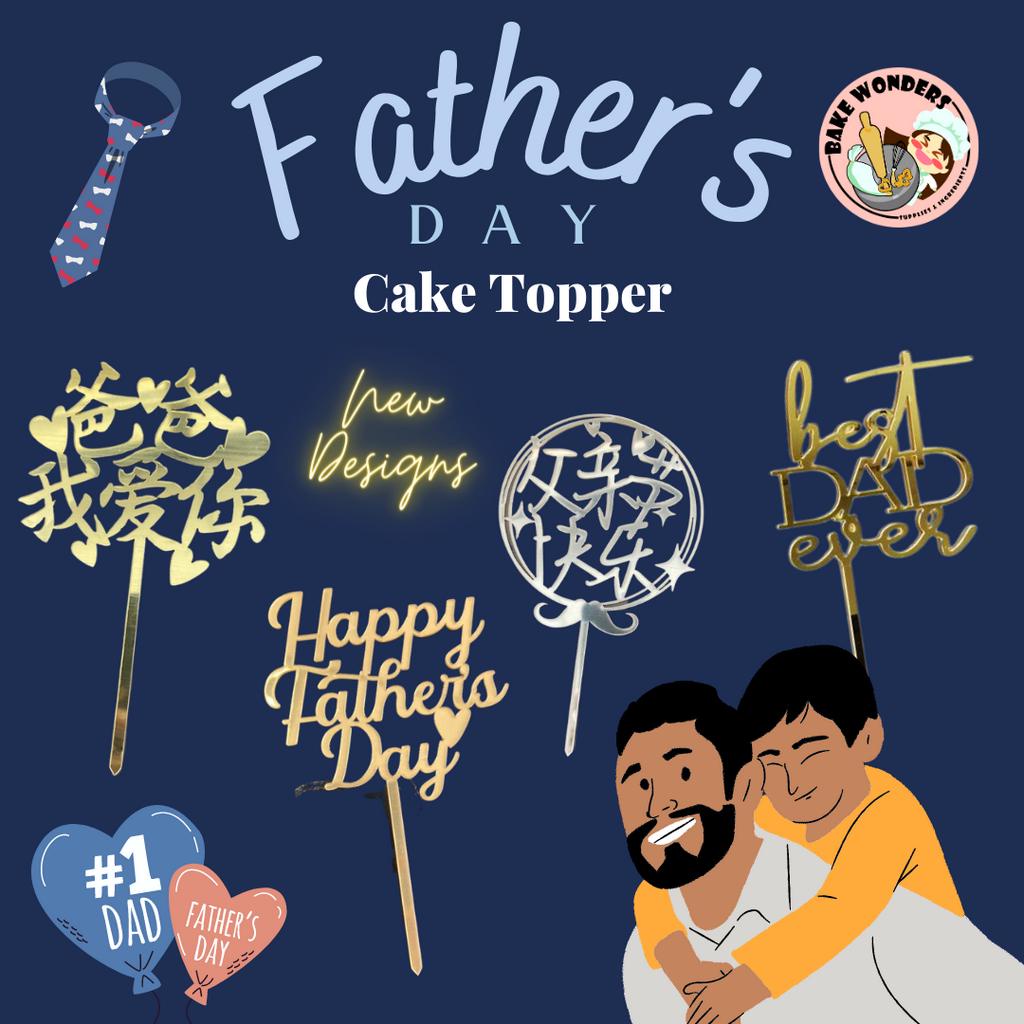 Father Day Topper / Father's Day Topper / Mother Day Topper/ Mother's ...