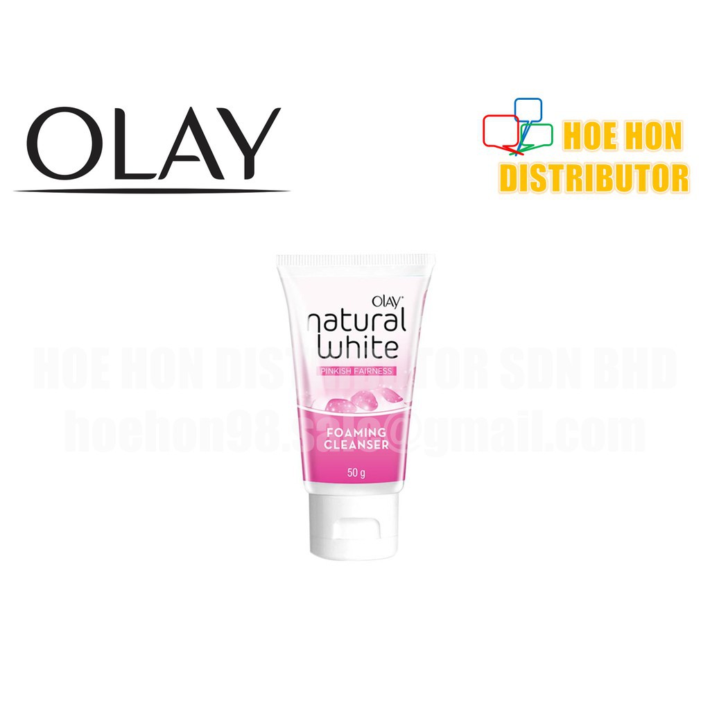Olay Natural White Pinkish Fairness Foaming Cleanser / Pencuci Pembesih ...