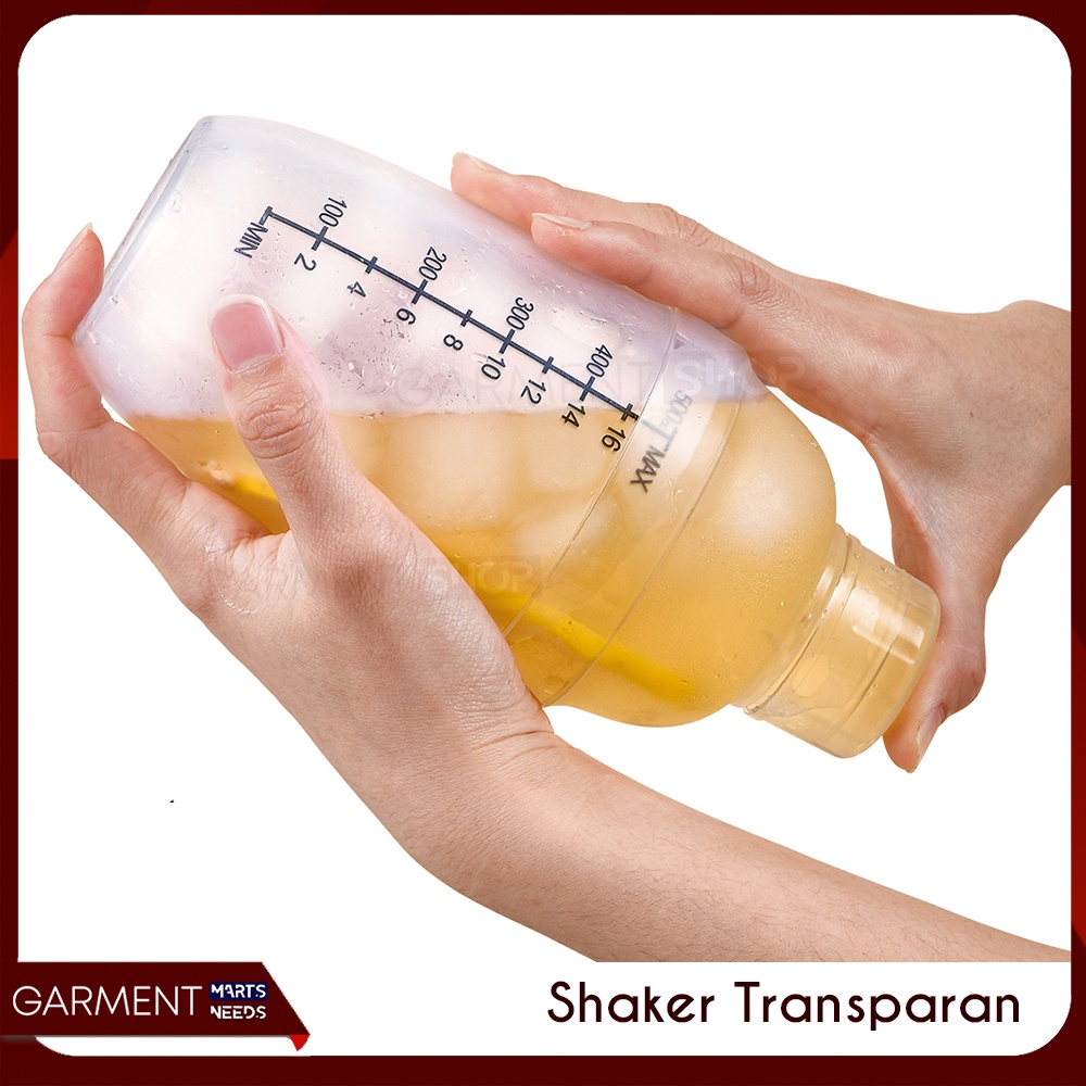 Plastic Bottle Shaker Cocktail Drink Shaker 350ml 530ml 750ml Bar ...