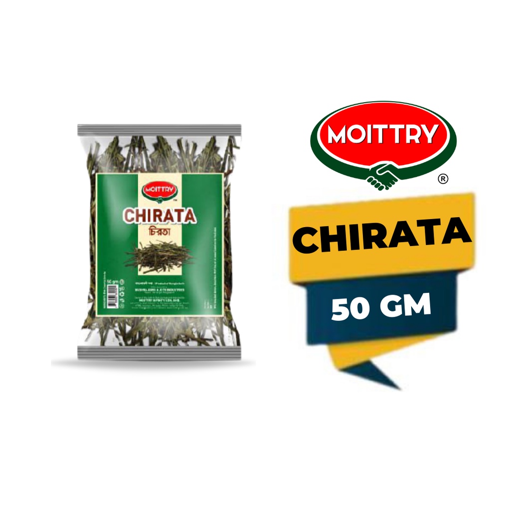 (AYURVEDIC/ HERBAL) MOITTRY CHIRATA/ SWERTIA CHIRAYATA 50 GM (PREMIUM ...