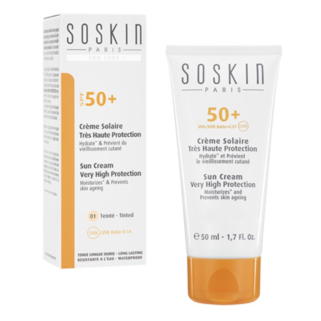 Sunscreen SPF50+,PA+++(Tinted 01) SUN CREAM VERY HIGHT PROTECTION ...