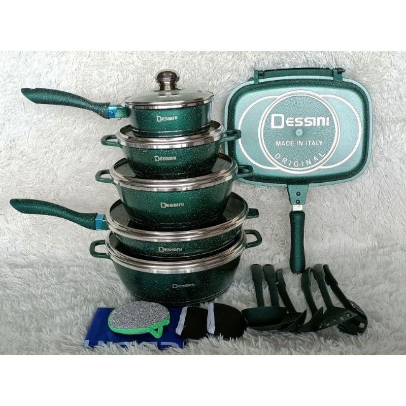 23pcs Dessini Italy Cooking Set(ready stok) | Shopee Malaysia