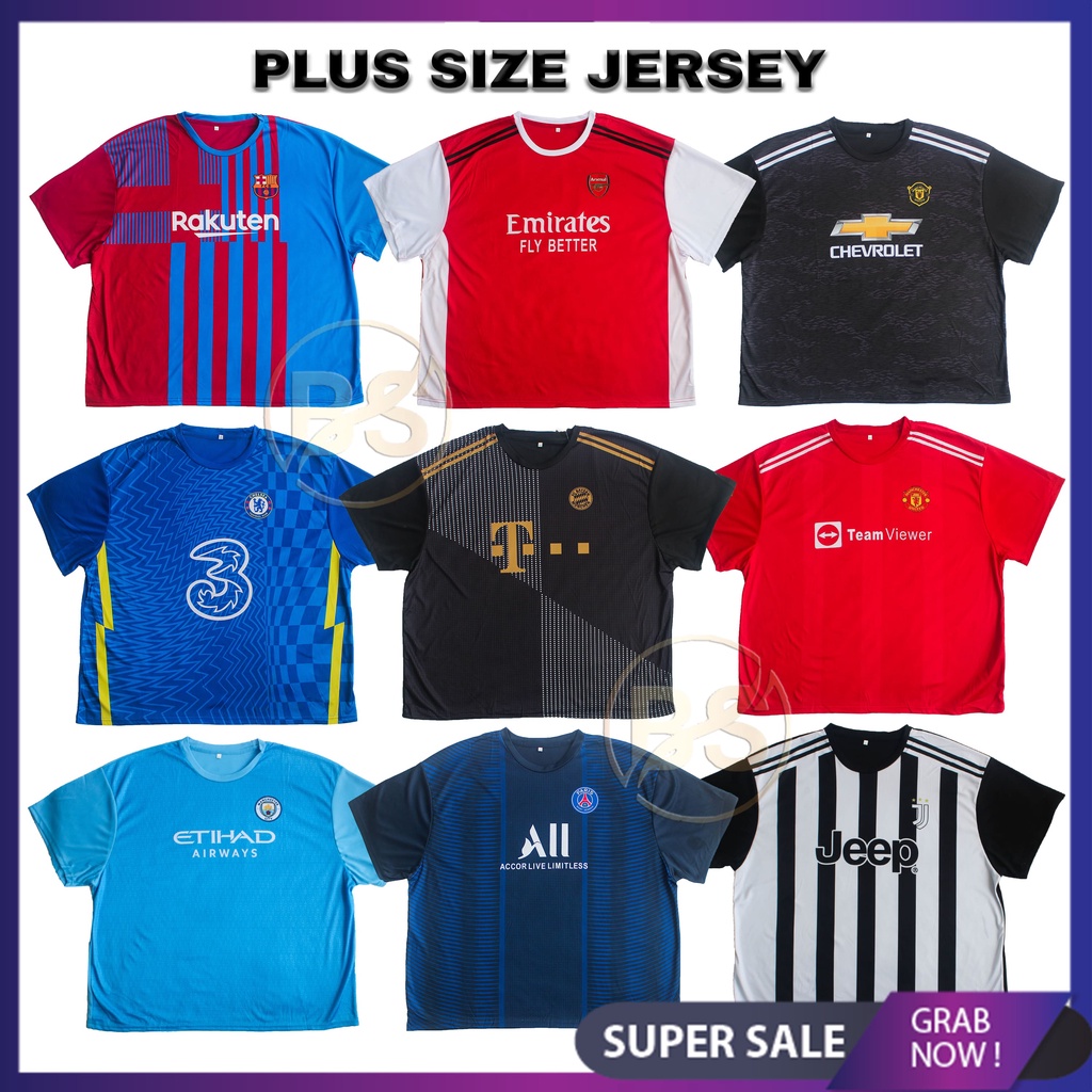 (HARGA MURAH) BAJU JERSEY CUTTING BESAR FOOTBALL CLUB DEWASA / MEN JERSY FOOTBALL CLUB SHIRT ...