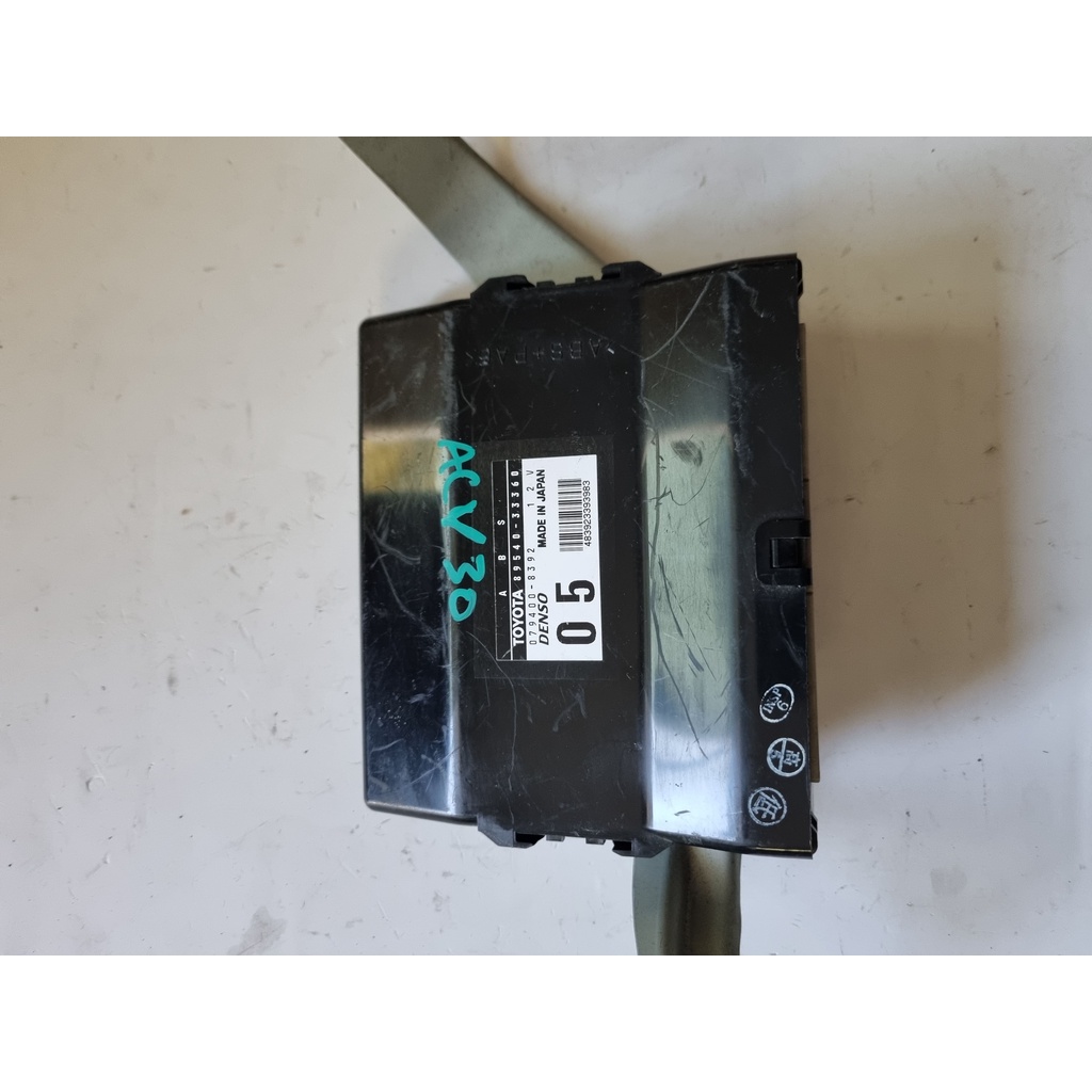 Toyota Camry ACV30 ABS ECU 89540-33360 | Shopee Malaysia