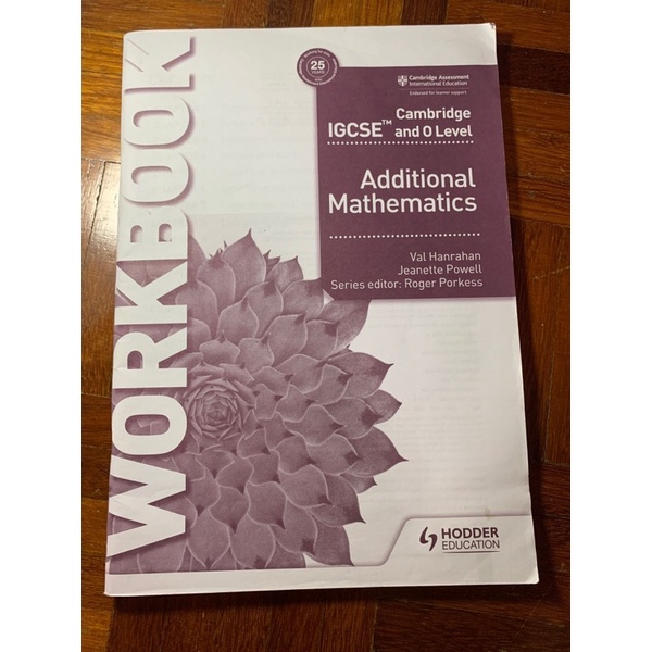 Cambridge IGCSE Additional Mathematics Workbook | Shopee Malaysia