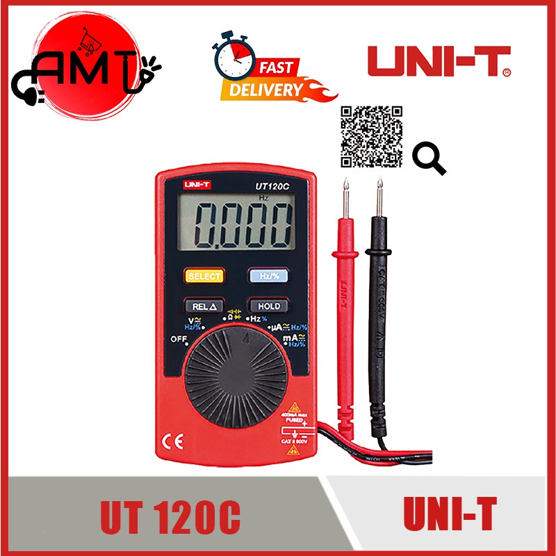 UNI-T UT120C Pocket Size Digital Multimeter | Shopee Malaysia