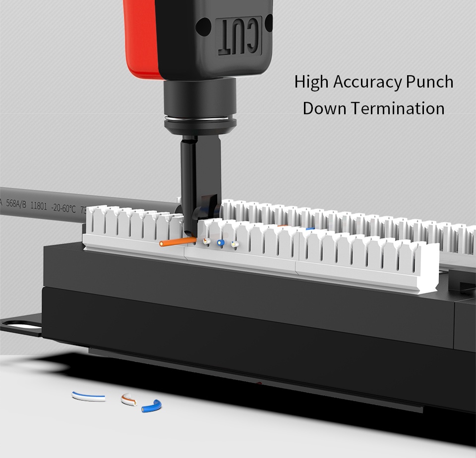 AMPCOM 110 Type Multi-function Network Telephone Cable Impact Terminal ...