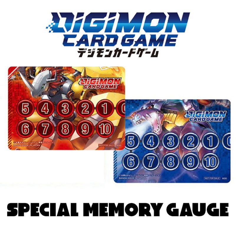 [Official/New] Digimon Card Game Special Memory Gauge | Shopee Malaysia