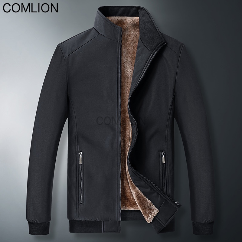 M-8XL Men's Good Quality Jacket Collar Casual Fashion ANTI Water ...