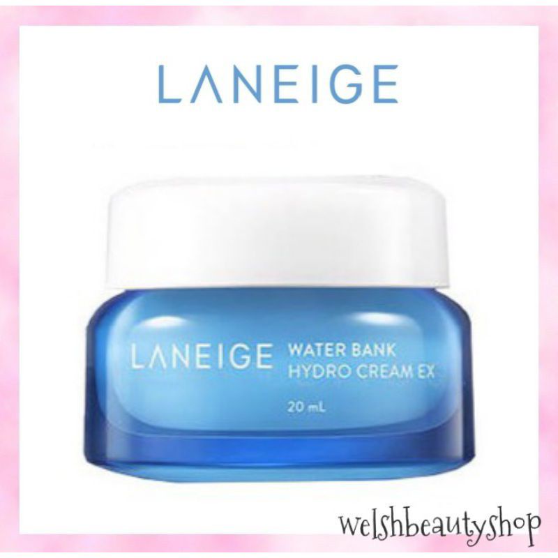 Laneige Water Bank Hydro Cream Ex 20ml/10ml | Shopee Malaysia