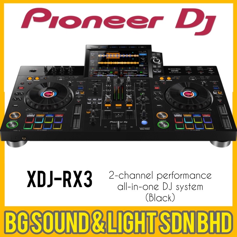 Pioneer XDJ-RX3 2-channel performance all-in-one DJ system (Black) XDJRX3 XDJ-RX3 RX3 RX-3 ...