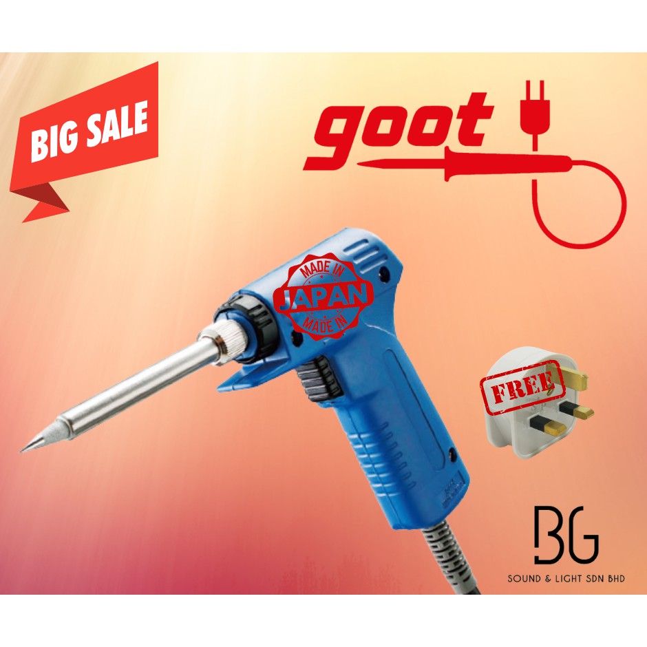 GOOT TQ77/2C Quick-Heat Soldering Gun [Alat Pemateri Pistol] ORIGINAL ...