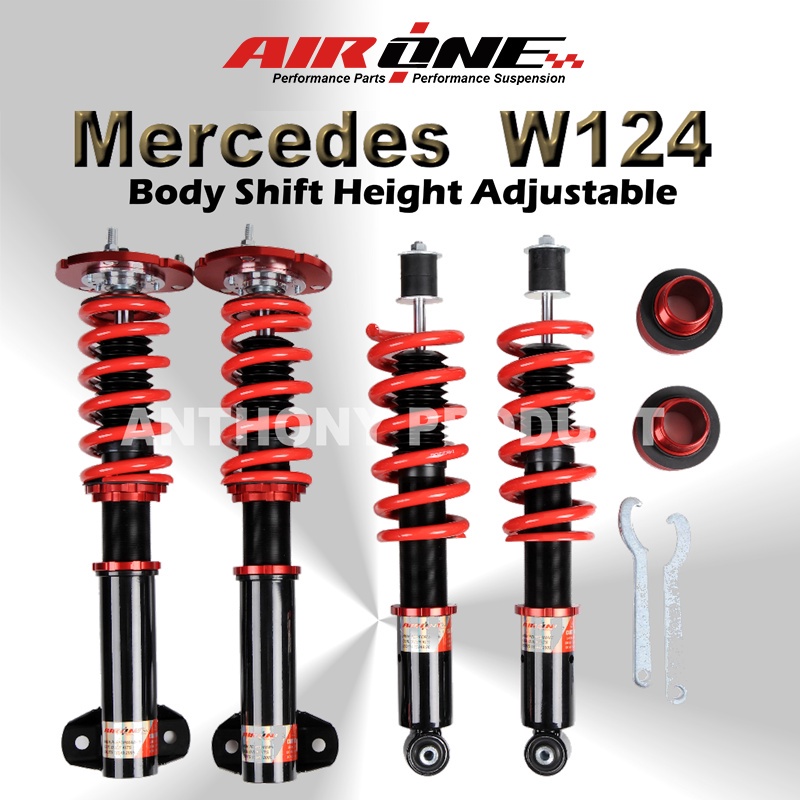 Mercedes E-Class W124 Body Shift HiLo Mono Soft Hard Adjustable ...