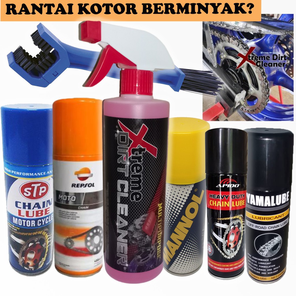 [COMBO 3 IN 1] Set Pencuci Rantai Motosikal / Motorcycle Chain Cleaner ...