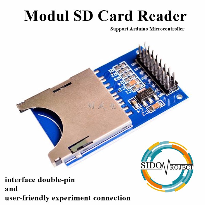 Sd Card Reader Module Memory Card Reader Module For Arduino (SD Memory ...