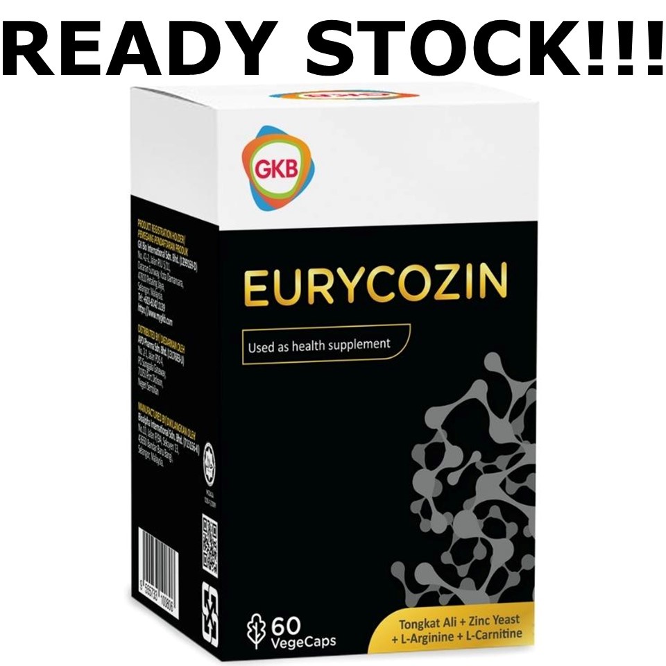GKB EURYCOZIN 60'S / 2X60'S GKBIO Men's Health (Tongkat Ali extract ...
