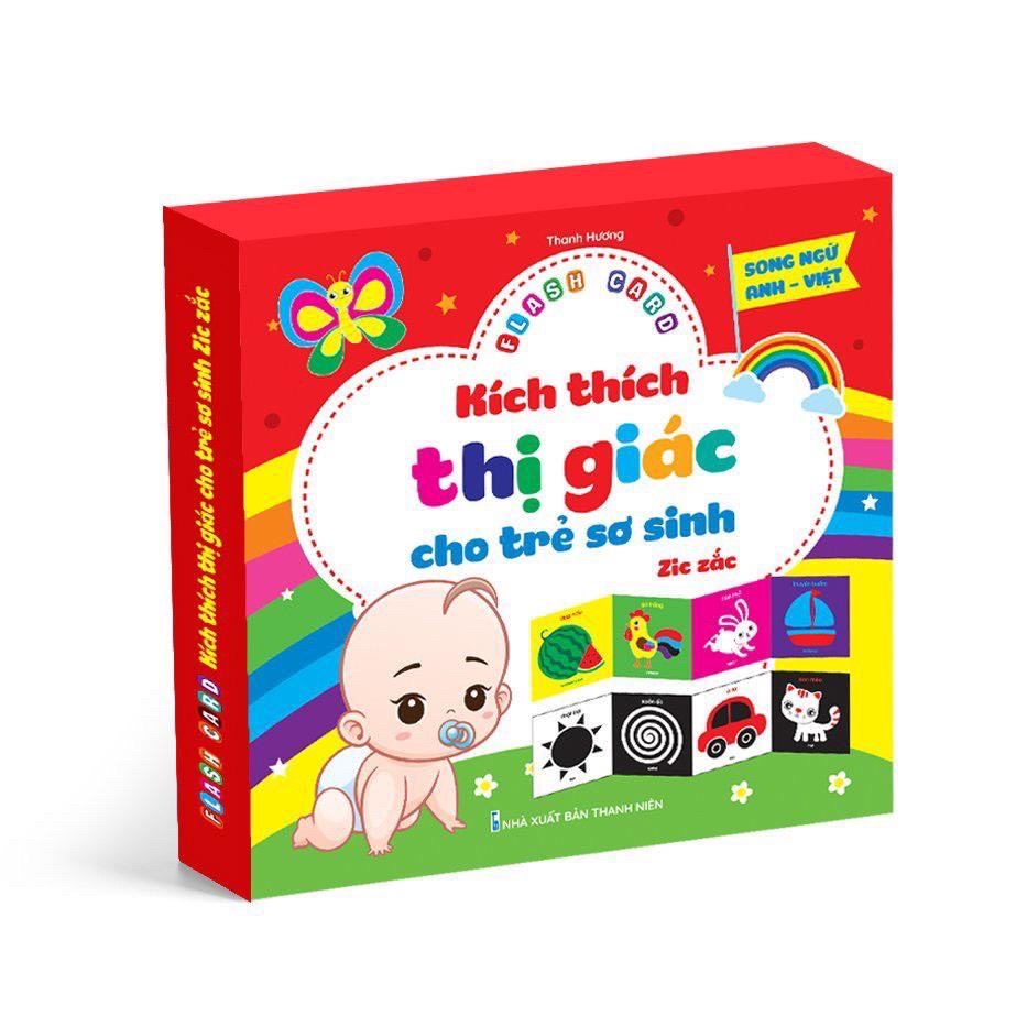 Book - Visual Stimulation Flash Cards - Zic Zac (4 Sheets) | Shopee ...