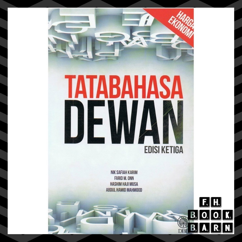 Tatabahasa Dewan Edisi Ketiga Harga Ekonomi (Dewan Bahasa dan Pustaka ...