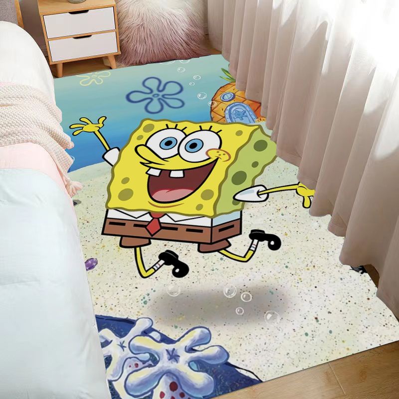Floor Mat Cartoon Spongebob Squarepants Bedside Carpet Cute Same Style ...