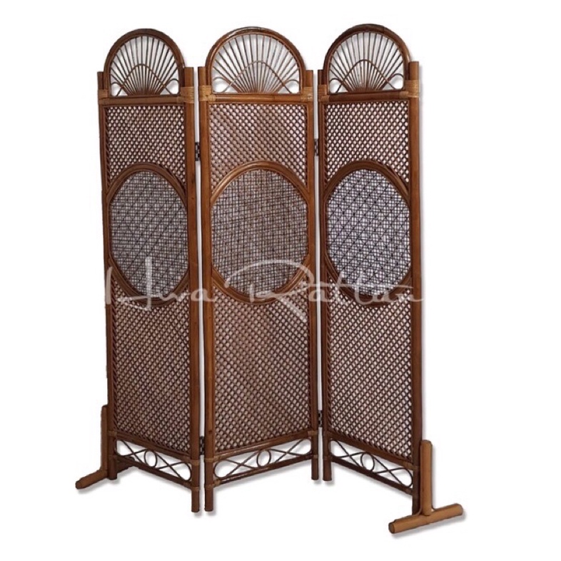 [Rattan / Rotan] Room divider / Partition / Pembahagi ruang ...