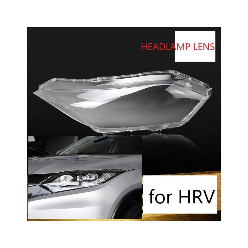 Honda hrv headlamp cover 2015 1set R/L cermin plastic lampu depan hrv ...