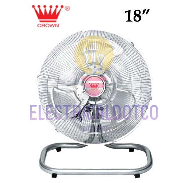 CROWN 18" Industrial Floor Fan (FE45-2)(Swing Type) | Shopee Malaysia