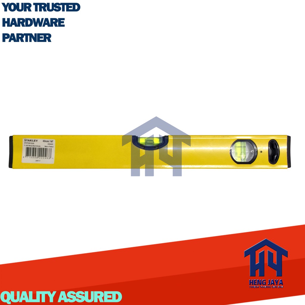 Stanley Classic Box Level Timbang Air Water Level Lever / Spirit Level ...