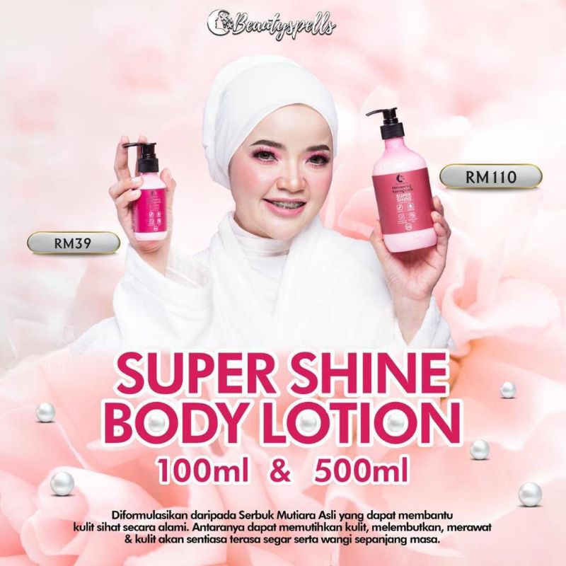 *READY STOCK* SUPER SHINE BODY LOTION 100ml/500ml | Shopee Malaysia