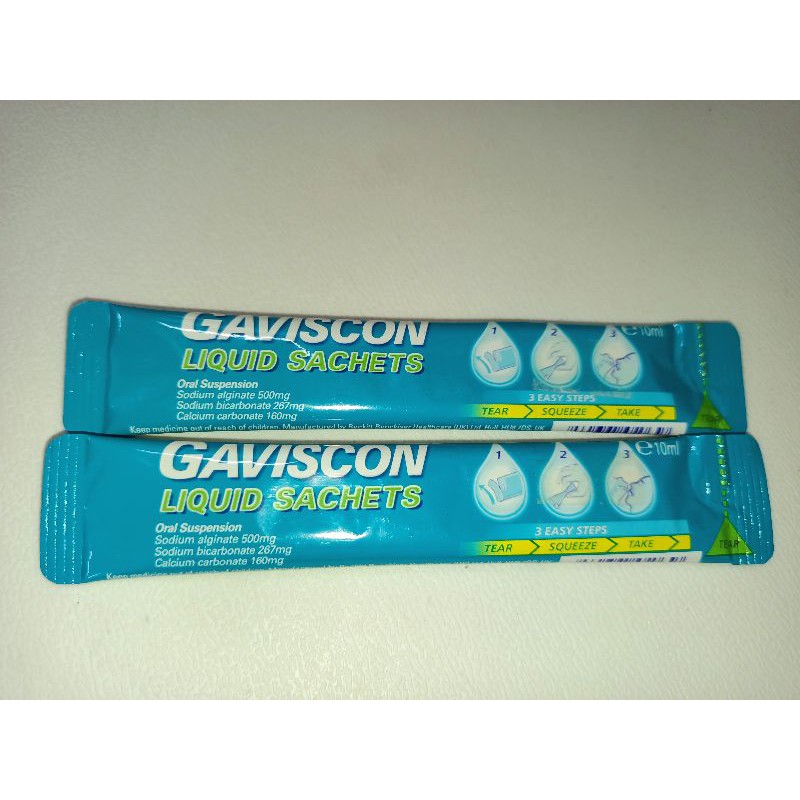 Fast Ship Gaviscon Liquid Sachets 1PC 10ML | Shopee Malaysia
