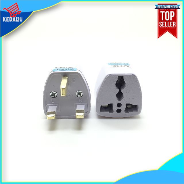 Universal Adapter 3 pin Socket malaysia ready stock | Shopee Malaysia