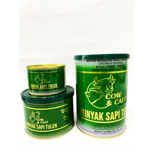 Cow & Calf Minyak Sapi Tulen || Pure Ghee 800g 400g 150g | Shopee Malaysia